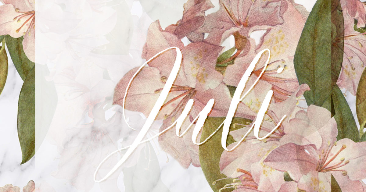 Juli – Wallpaper – Cotton Bird